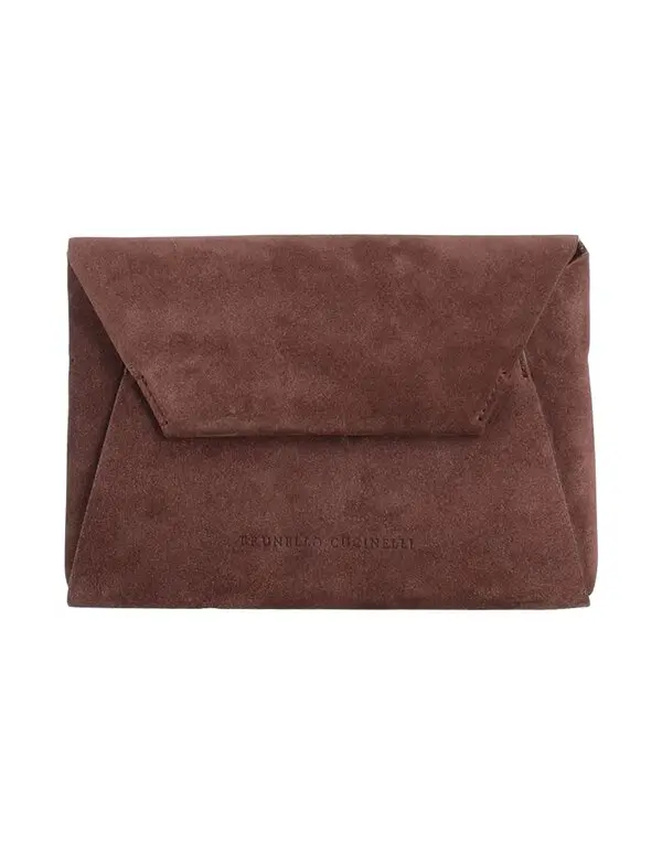 Brunello Cucinelli Suede Clutch