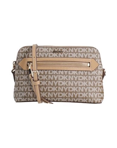 Dkny Cross-body Bag Pvc Polyvinyl Chloride - Beige