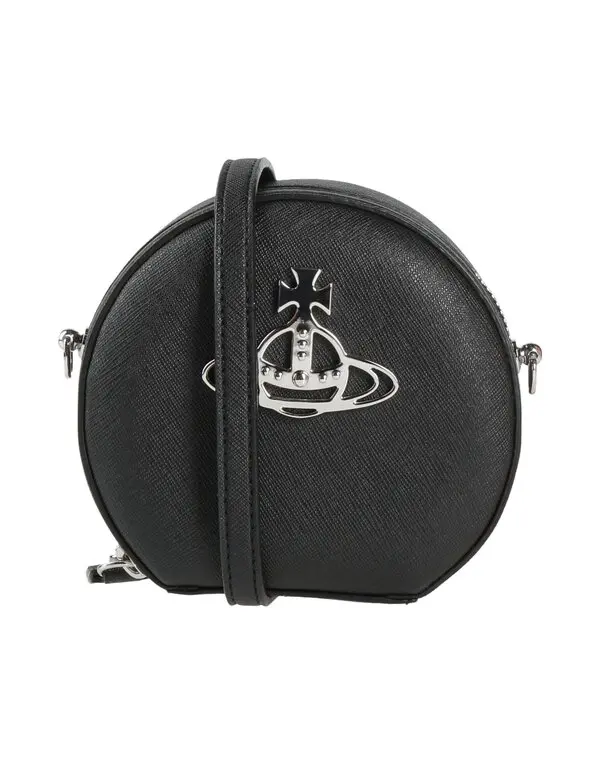 VIVIENNE WESTWOOD Round Cross-body Bag - Black