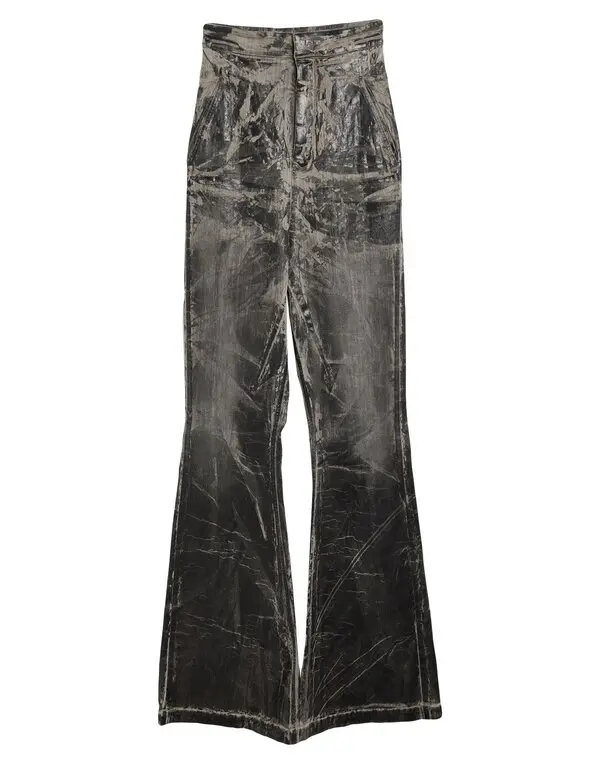 Rick Owens High Waisted Flare Jeans