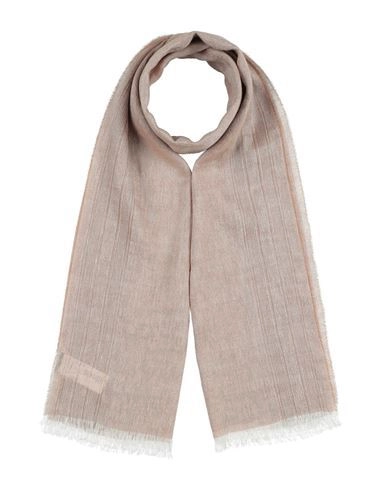 Peserico Scarf Linen, Cashmere, Viscose, Metallic Polyester - Beige