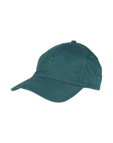 Calvin Klein Cotton Gabardine Baseball Cap - Green