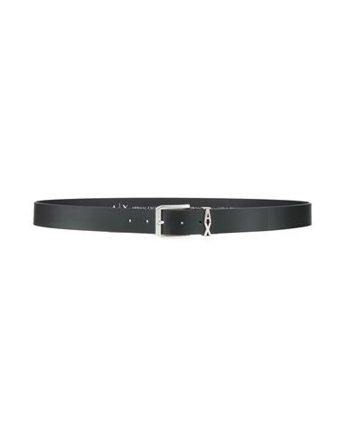 Armani Exchange Belt Size Leather - Black