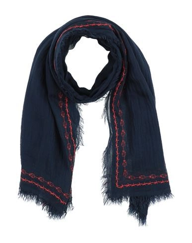 Faliero Sarti Scarf Modal, Cashmere - Navy
