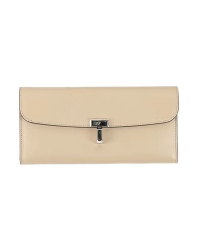 TOTEME Wallet Leather - Beige