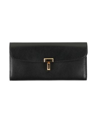 TOTEME Wallet Leather - Black