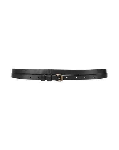 Aspesi Leather Belt - Black