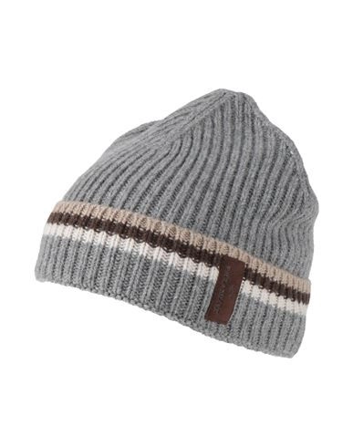 Paul & Shark Wool And Nylon Beanie - Grey