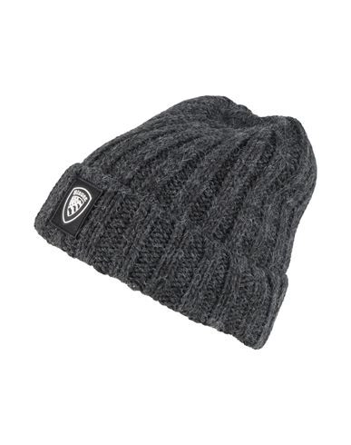 BLAUER. Hat Size Acrylic, Polyamide - Grey