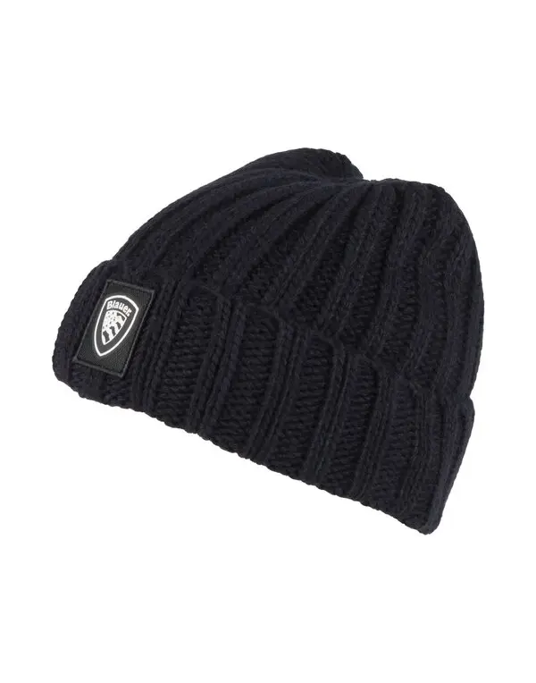 BLAUER. Hat Midnight Size Acrylic, Polyamide