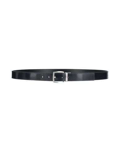 Emporio Armani Midnight Calfskin Belt - Blue