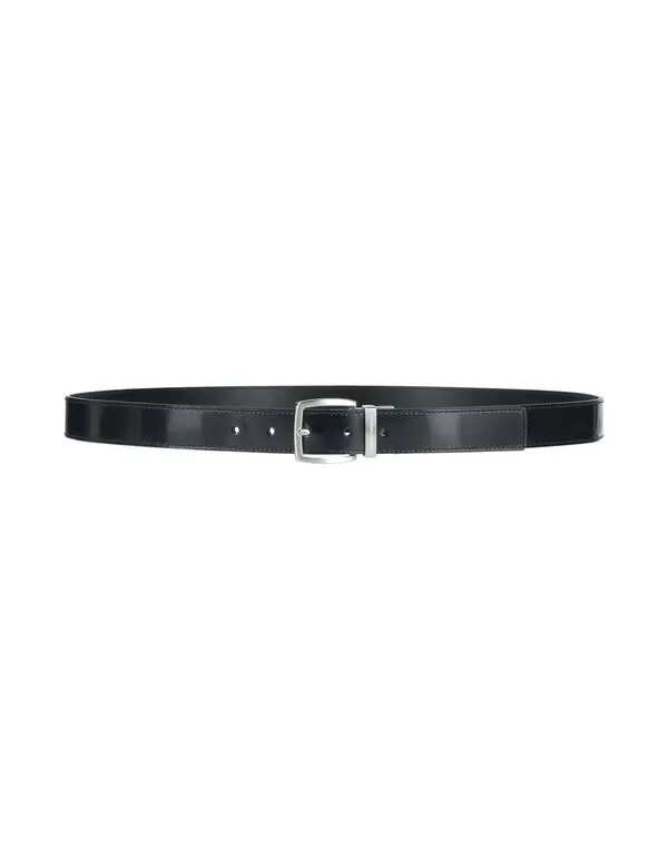 Emporio Armani Midnight Calfskin Belt
