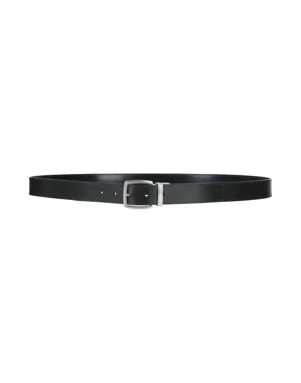 Emporio Armani Midnight Calfskin Belt