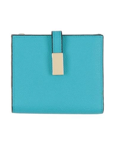 VALEXTRA Wallet Calfskin - Blue
