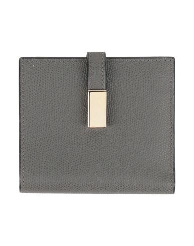 VALEXTRA Wallet Calfskin - Charcoal