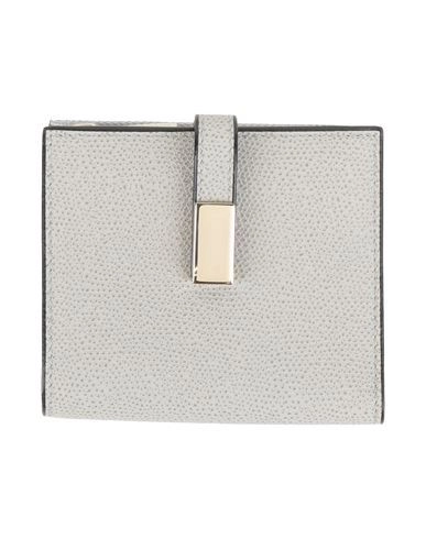 VALEXTRA Wallet Calfskin - Light Grey