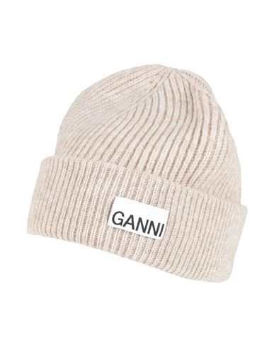 GANNI Hat Size Wool, Recycled Wool, Recycled Polyamide