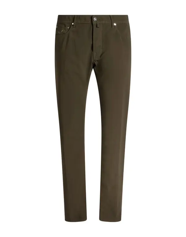 JACOB COHЁN Pants Military Size Polyimide, Elastane