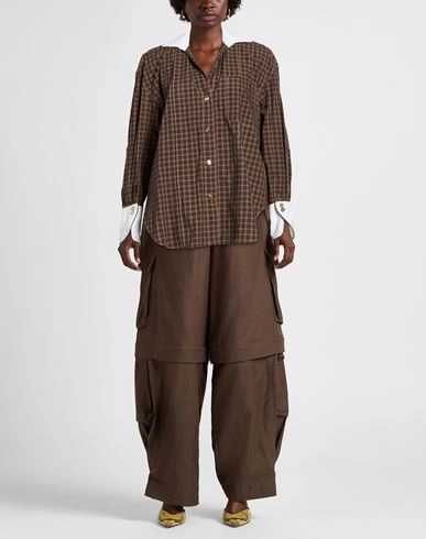 Sandro Shirt Khaki Size Cotton