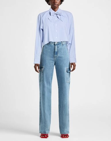 Sandro Shirt Sky Size Cotton