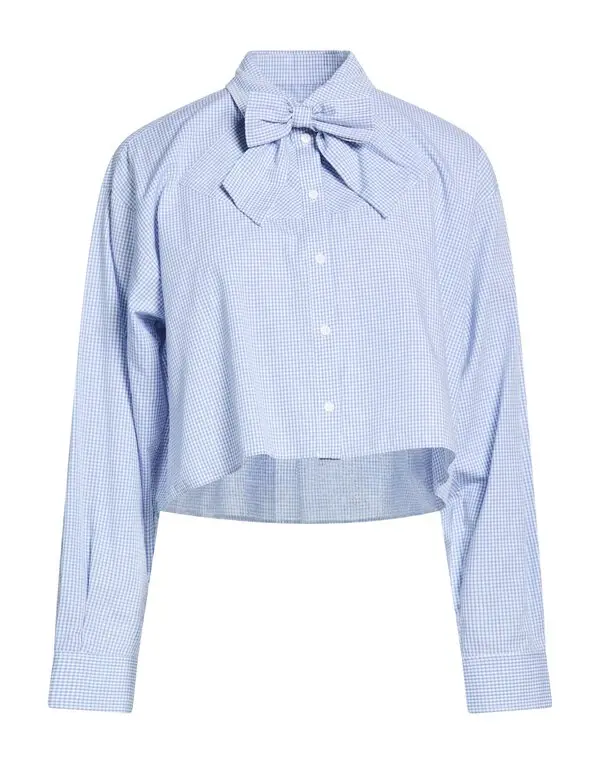 Sandro Shirt Sky Size Cotton