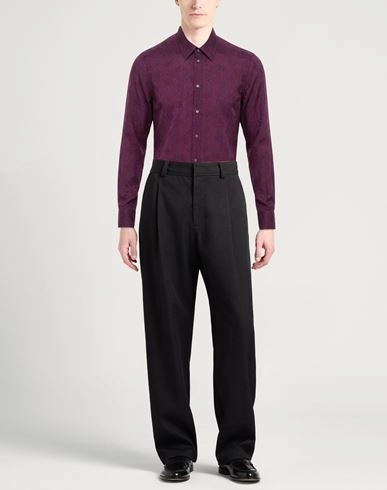Dolce & Gabbana Shirt Plum Size Silk