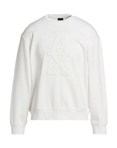 Armani Exchange Sweatshirt Size Cotton, Elastane - White