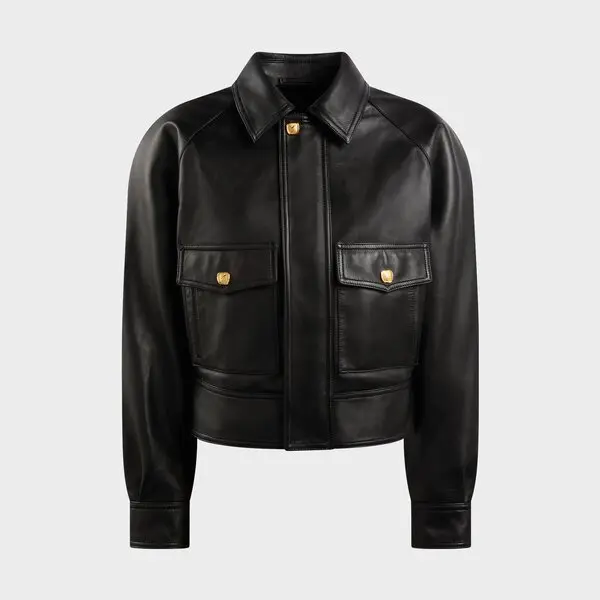 GIUSEPPE ZANOTTI Leather Jacket