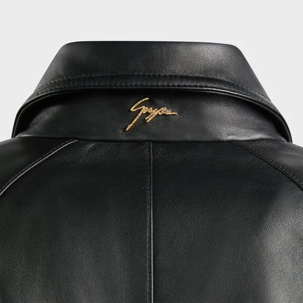 GIUSEPPE ZANOTTI Leather Jacket