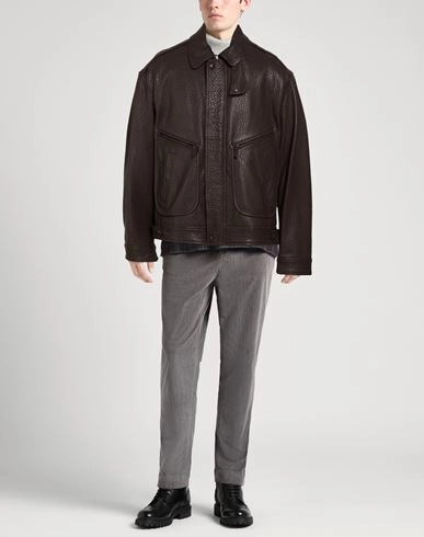 Emporio Armani Jacket Chocolate Size Lambskin
