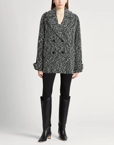 Herno Coat Size Recycled Wool, Polyamide