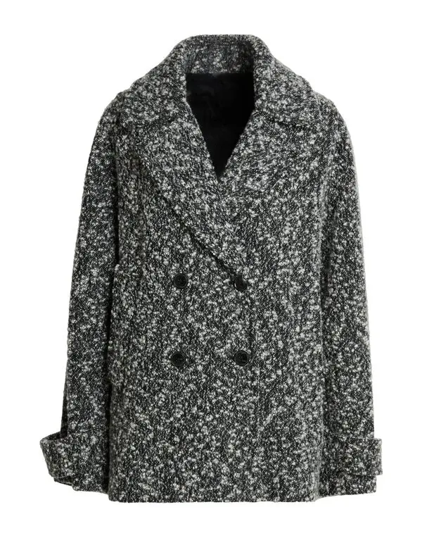 Herno Coat Size Recycled Wool, Polyamide