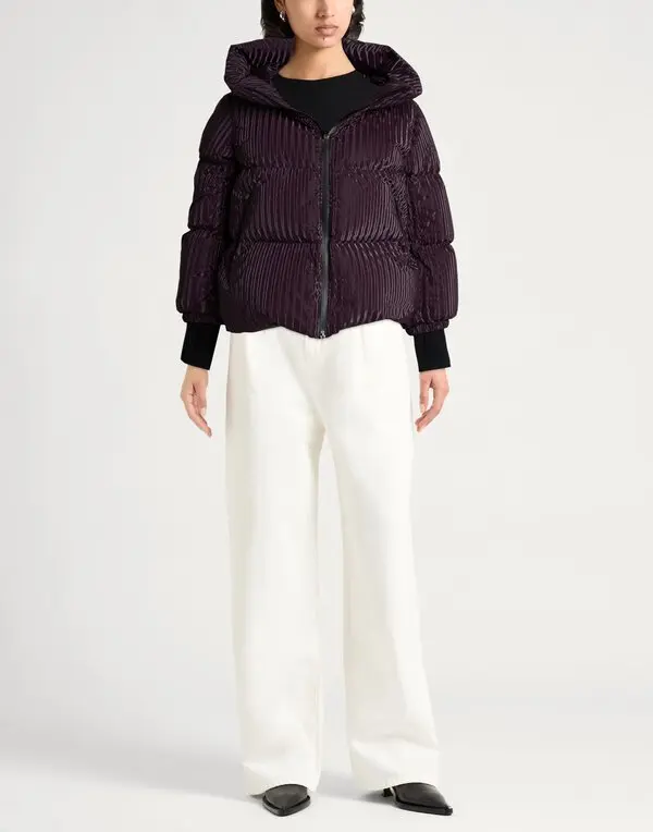 Herno Puffer Plum Size Polyamide, Polyurethane