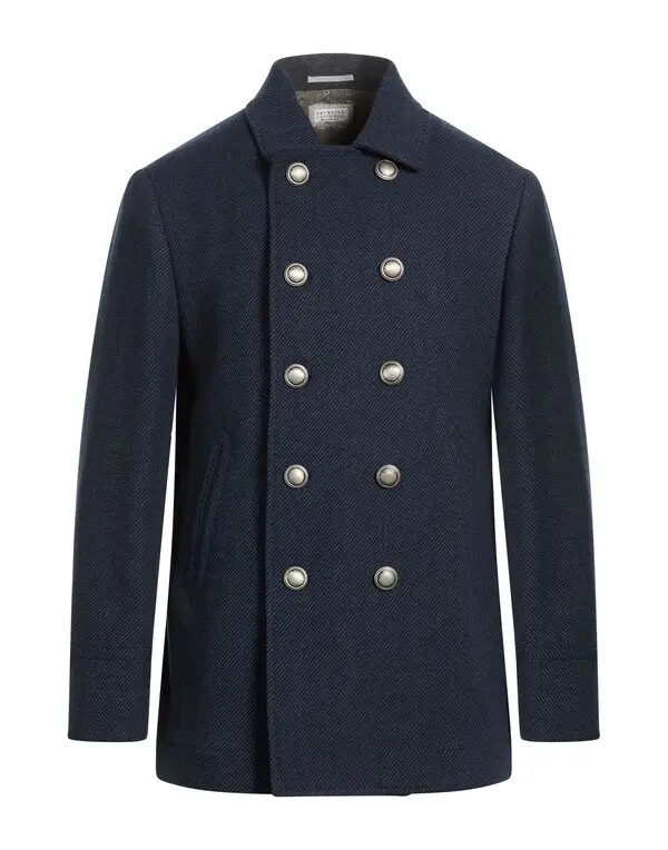 Brunello Cucinelli Double-breasted Wool And Cashmere Coat