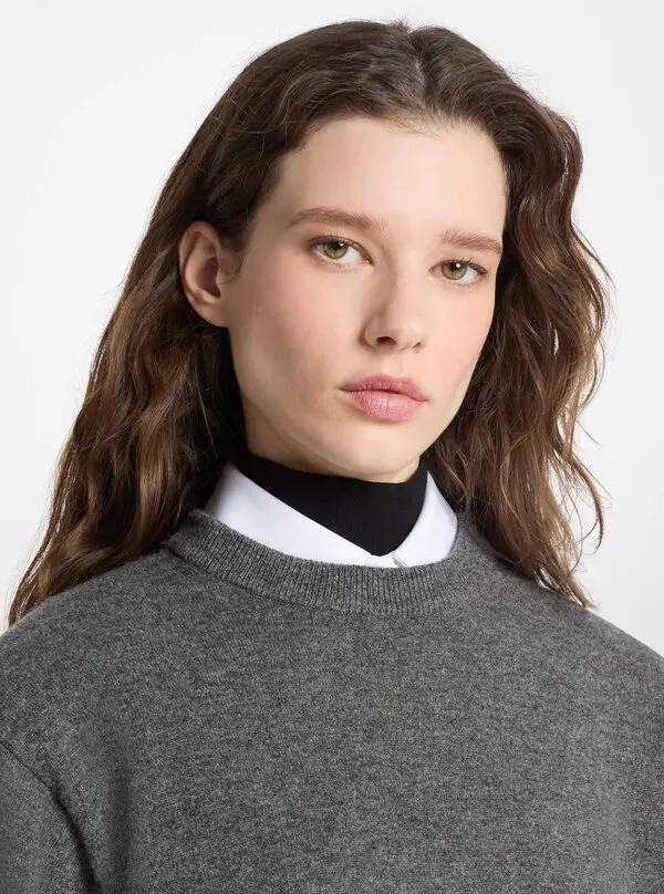 Michael Kors Stretch Viscose Knit Dickey
