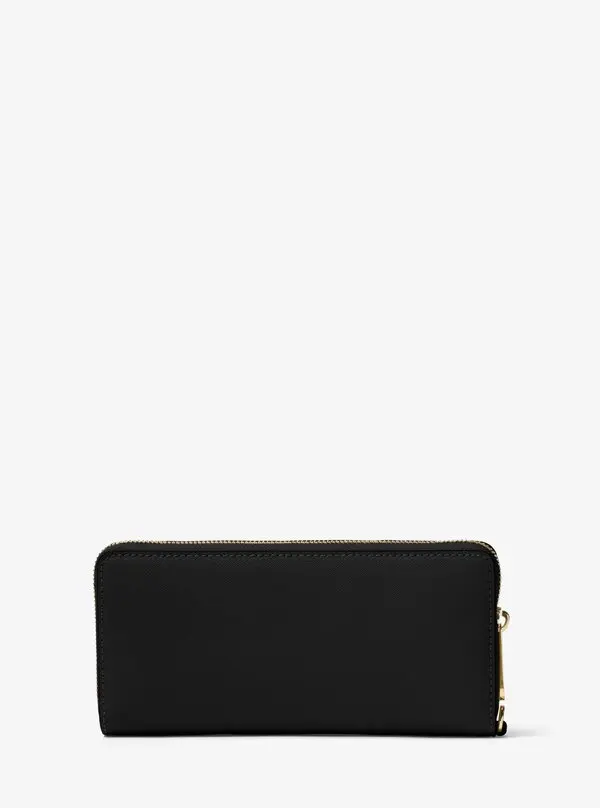 Michael Kors Leather Continental Wristlet In By
