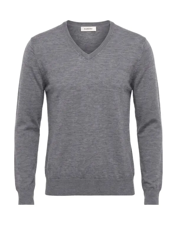 Sandro Sweater Size Wool