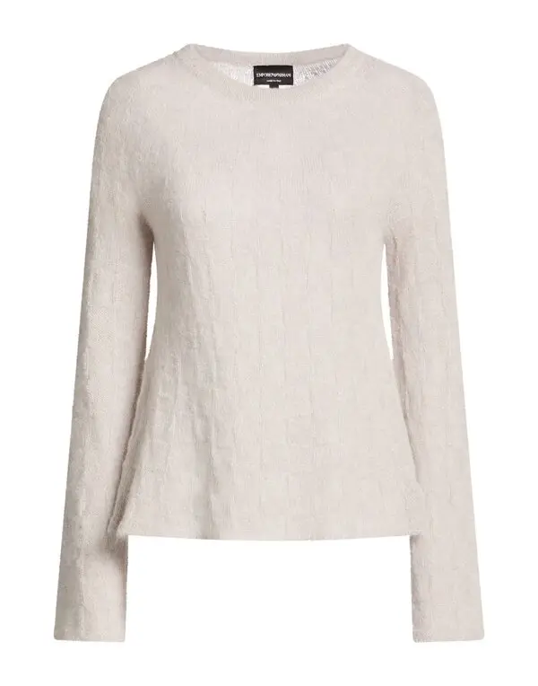 Emporio Armani Sweater Light Size Alpaca Wool, Polyamide