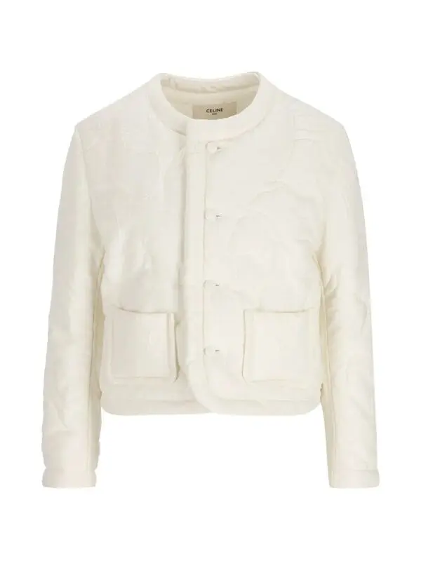 Celine Floral Quilted Jacket