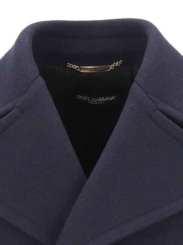 Dolce & Gabbana Double-breasted Wool Coat