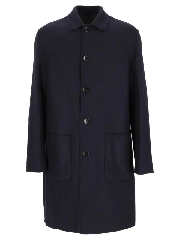 Etro Soho Reversible Wool Blend Coat