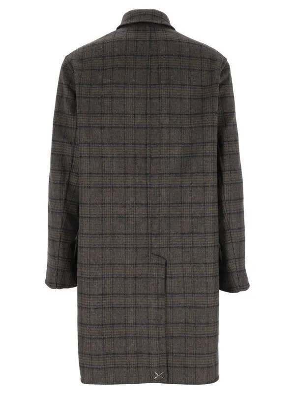 Etro Soho Reversible Wool Blend Coat