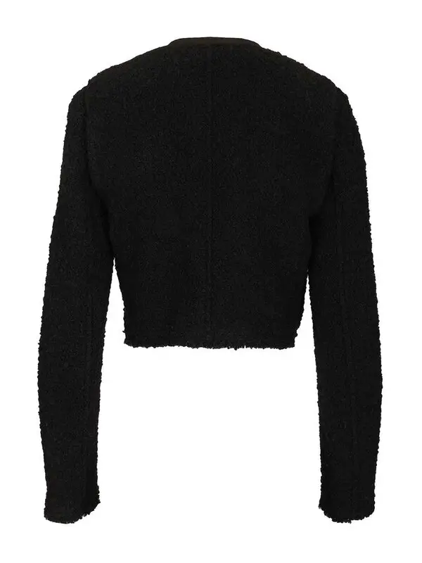 Isabel Marant Étoile Gradilia Cropped Bouclé Jacket - Black