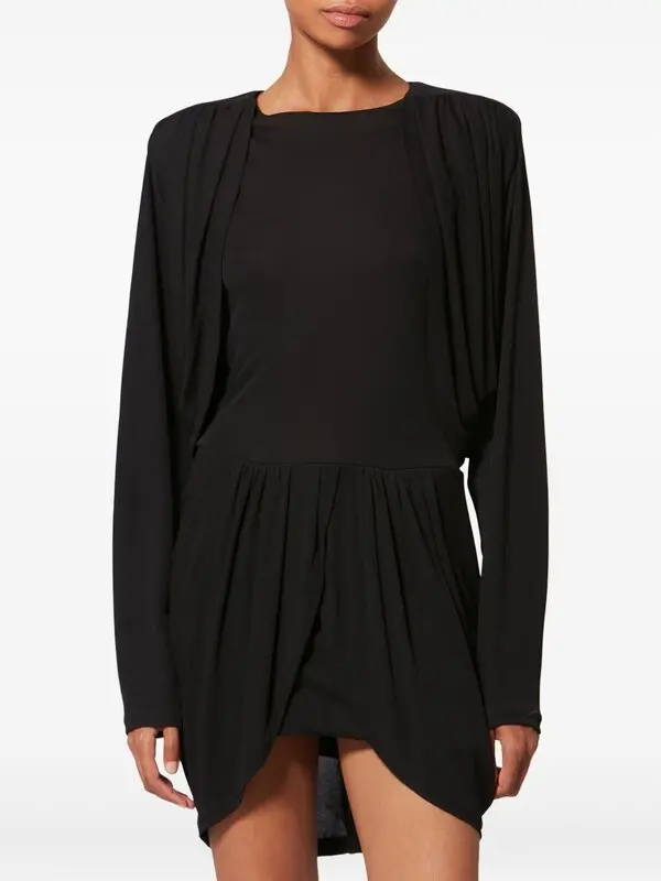Isabel Marant Étoile Niamae Bouclé Cotton Jersey Short Dress