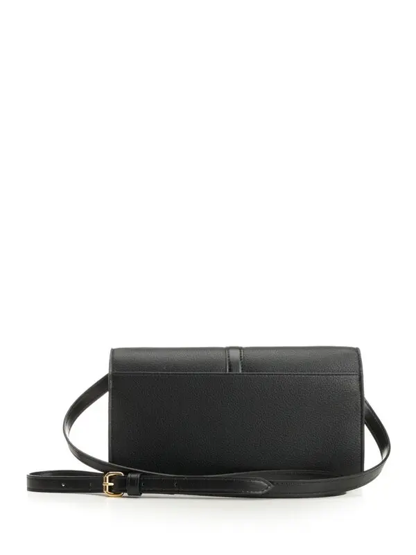 Stella McCartney Ryder Flap-over Crossbody Bag - Black
