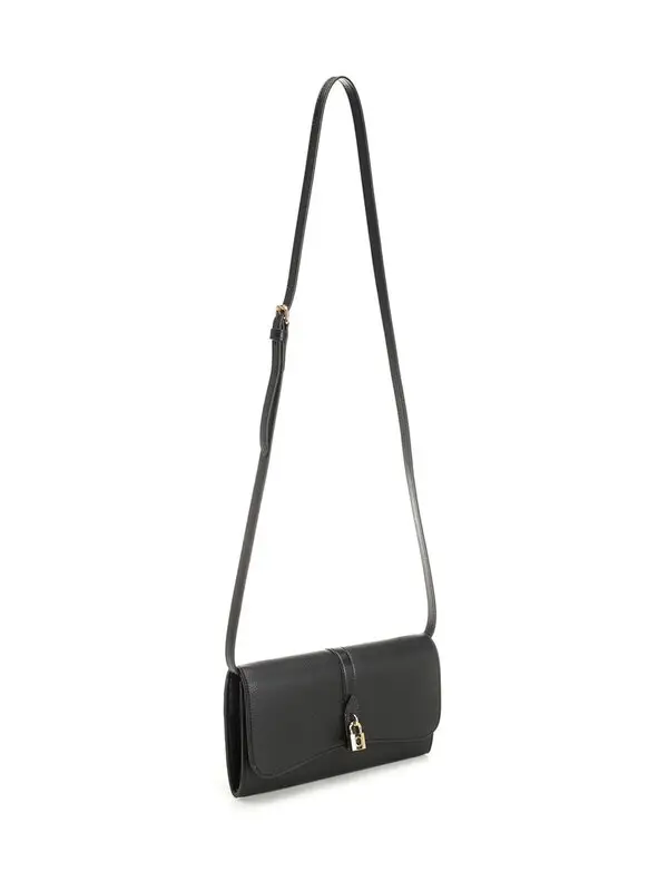 Stella McCartney Ryder Flap-over Crossbody Bag - Black