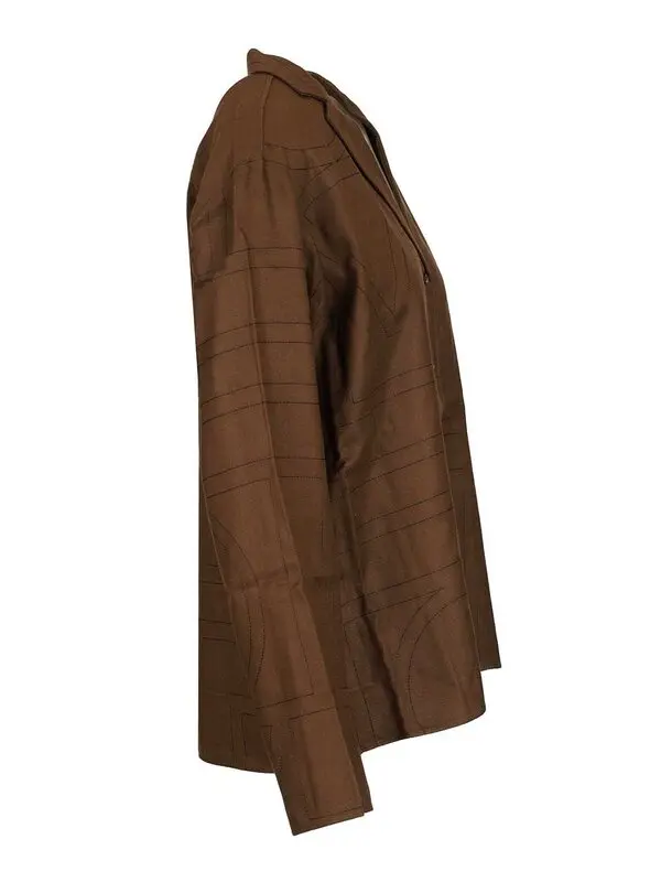 TOTEME Flannel Pajama Top