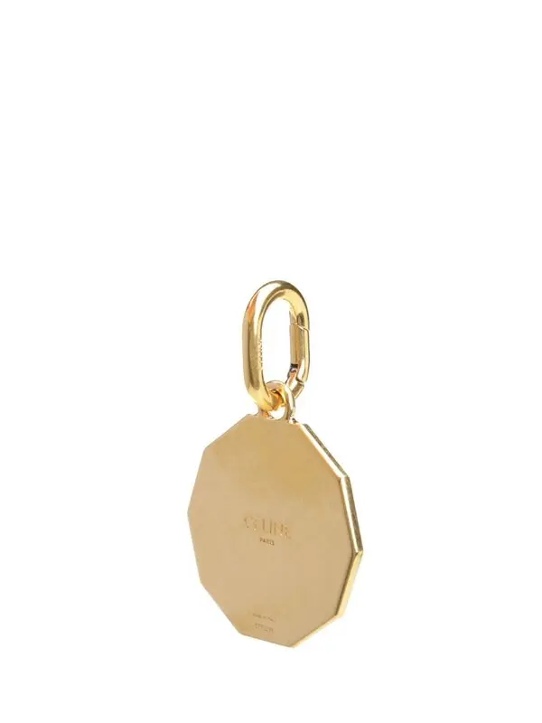 Celine Triomphe Decagon Medal Charm