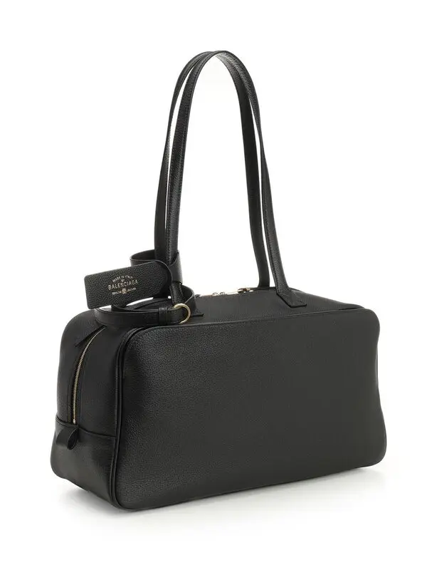 Balenciaga Carrie Medium Leather Tote Bag