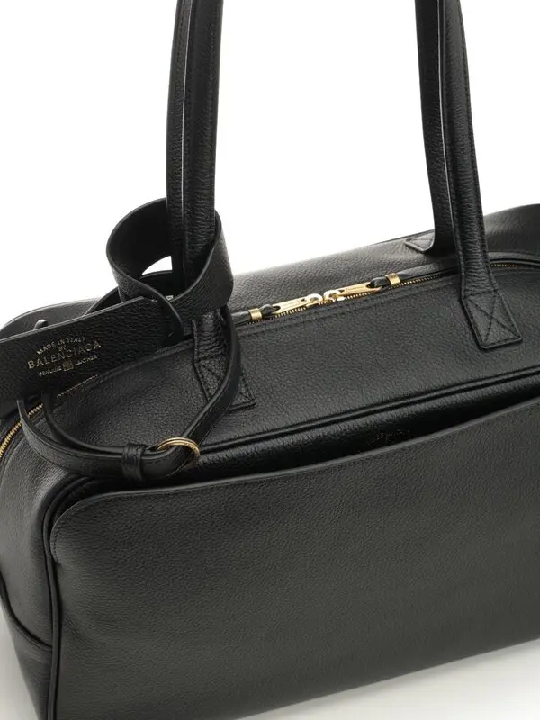 Balenciaga Carrie Medium Leather Tote Bag